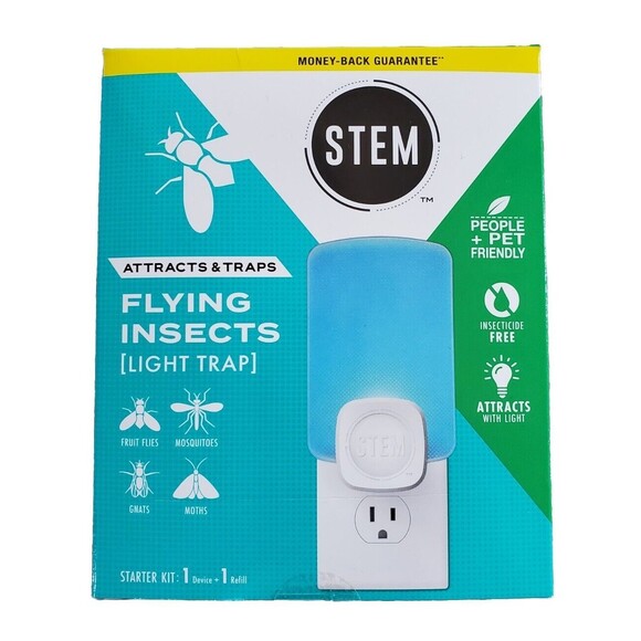 stem | Accents | Stem Bug Flying Insect Light Trap Starter Kit Blue ...